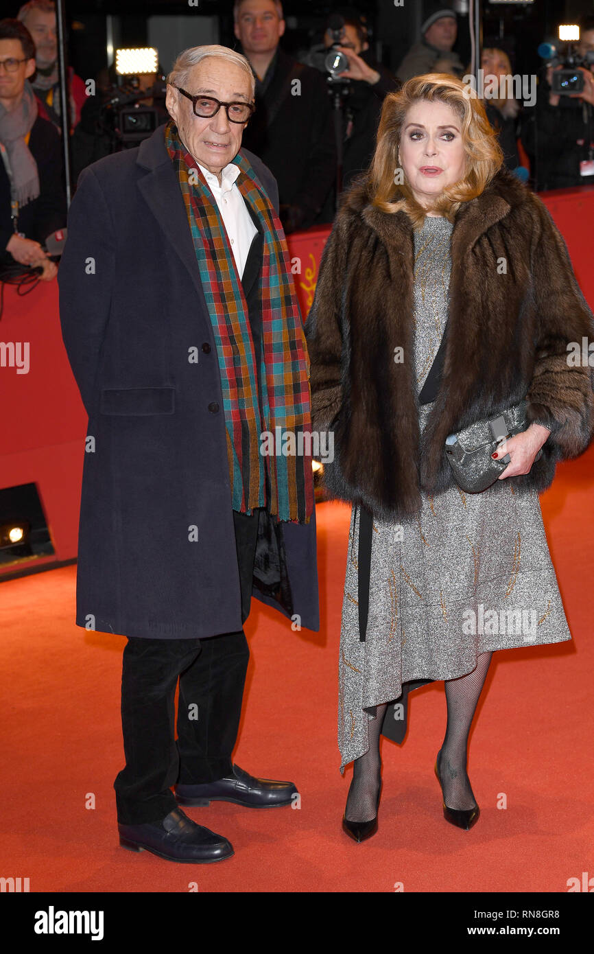 Andre Techine and Catherine Deneuve attend the premiere for Farewell to ...