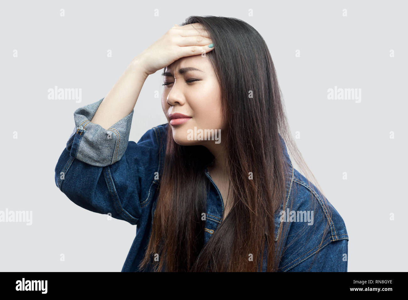 Sad Chinese Girl