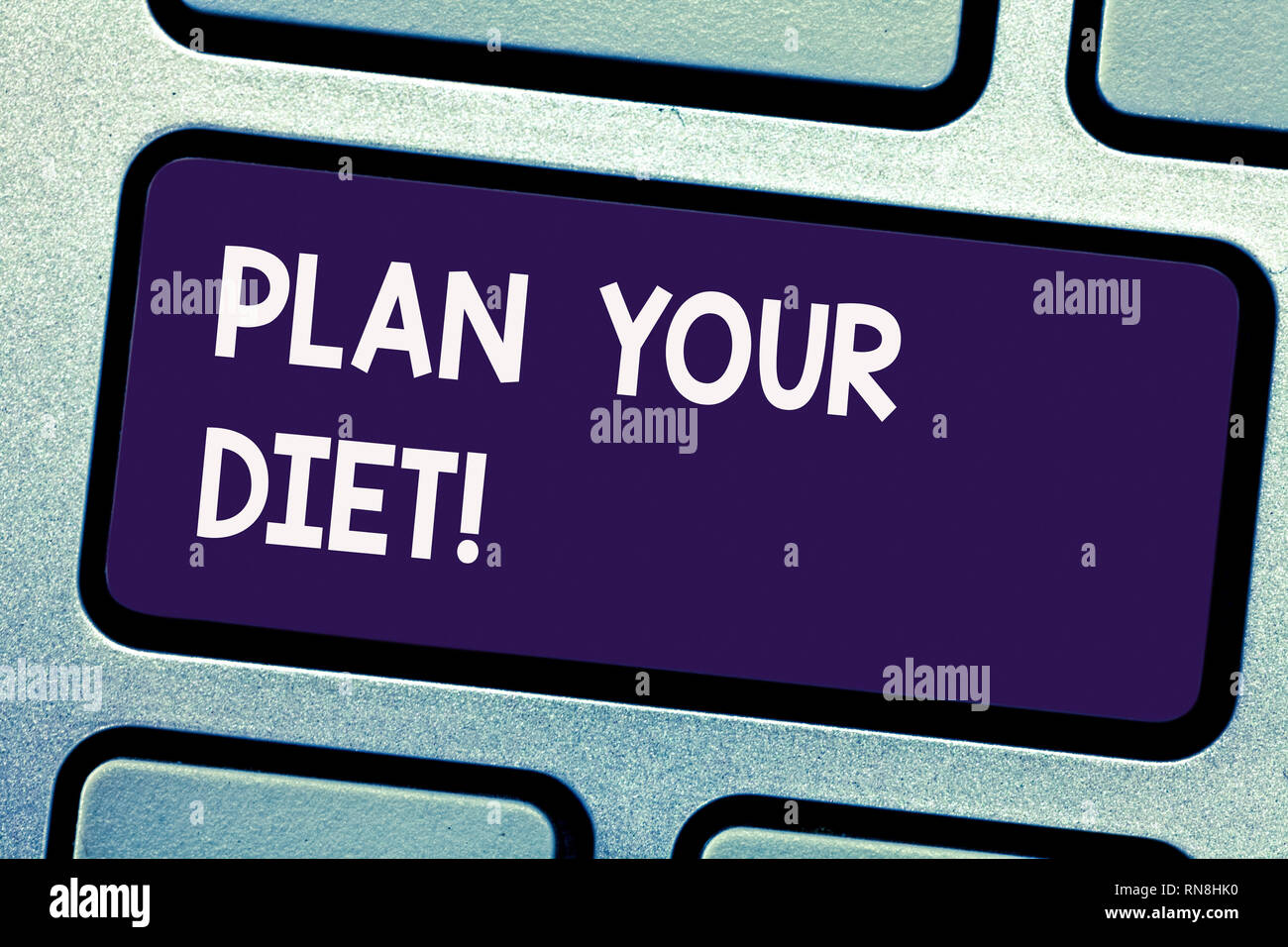 Writing note showing Plan Your Diet. Business photo showcasing Schedule ...