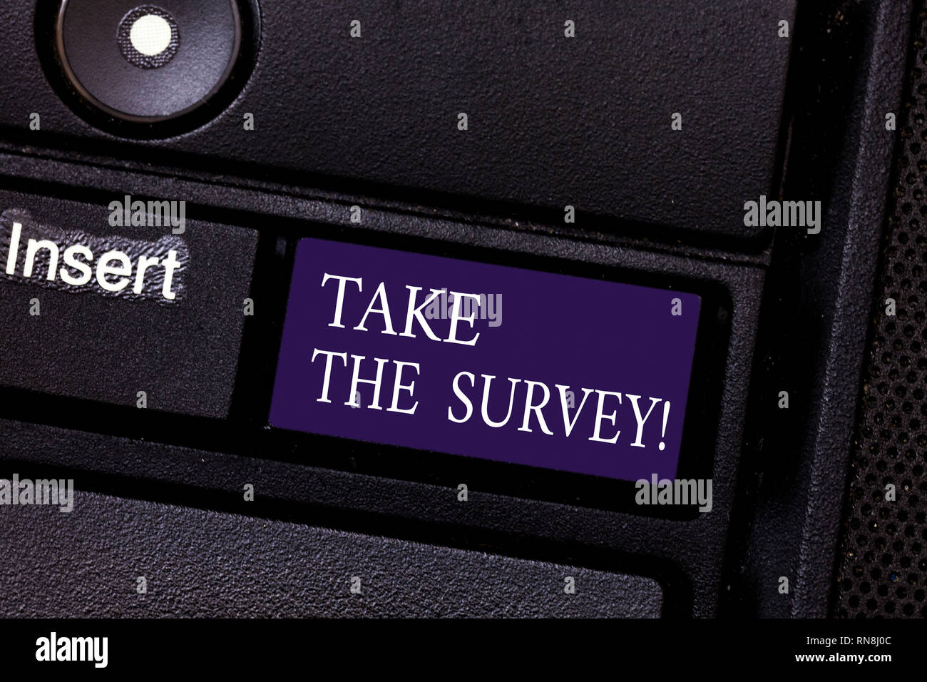 Word writing text Take The Survey. Business concept for Fill in the ...