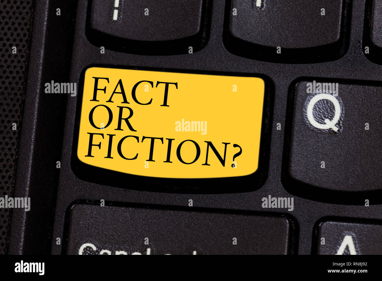 Word writing text Fact Or Fiction. Business concept for Is it true or ...