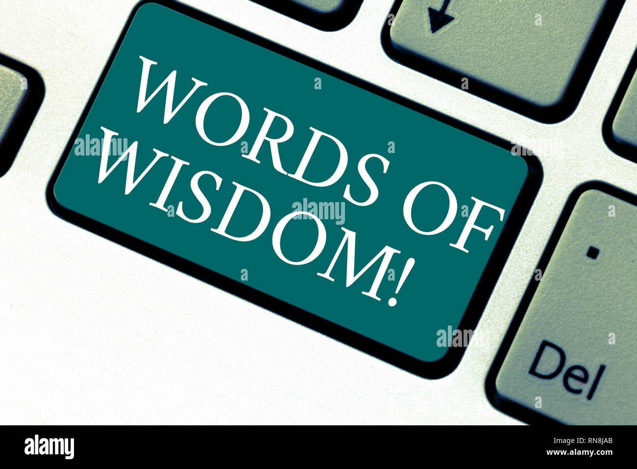 Handwriting text Words Of Wisdom. Concept meaning Expert advices ...