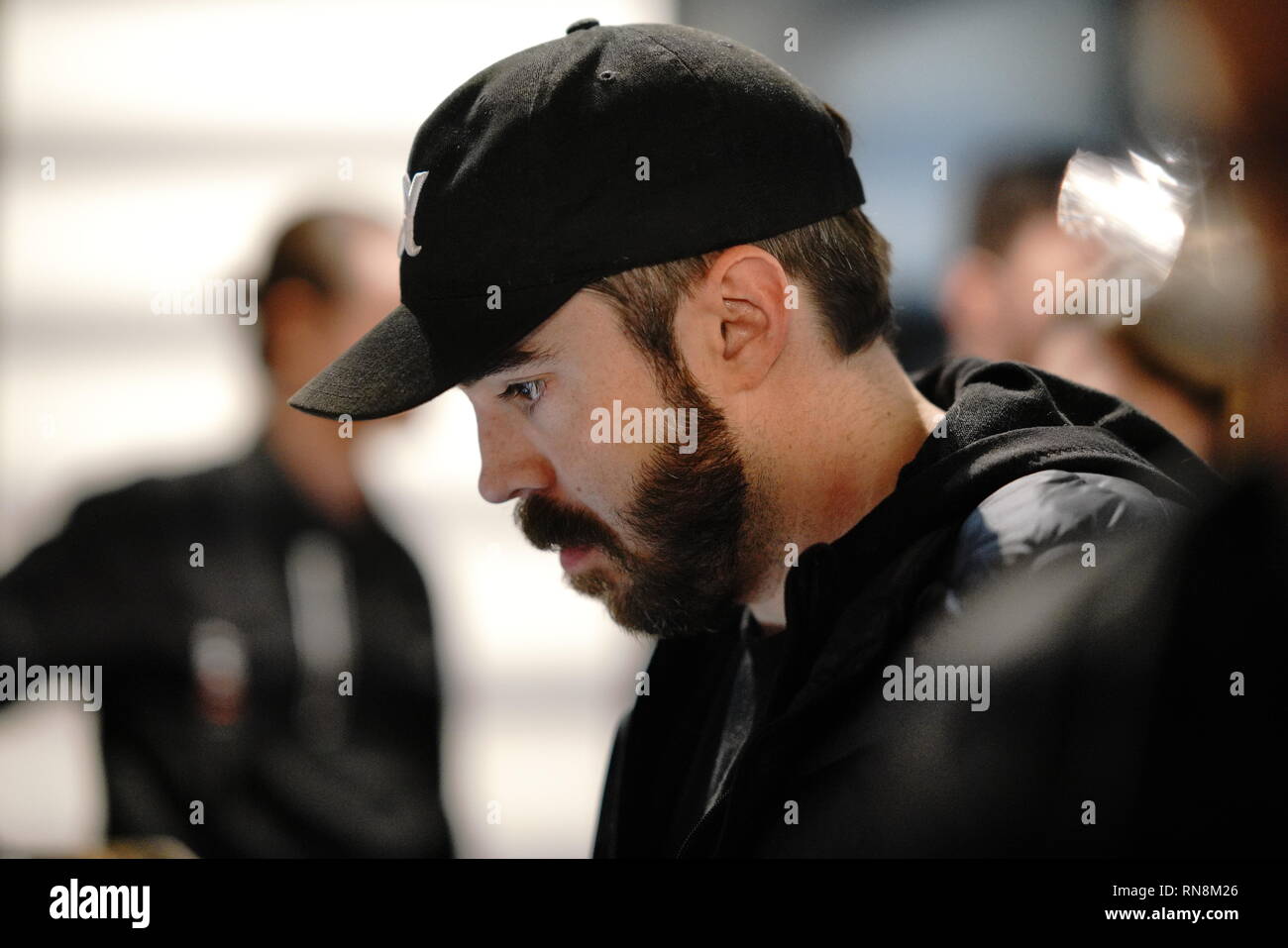 Portrait baseball cap beard hi-res stock photography and images - Alamy