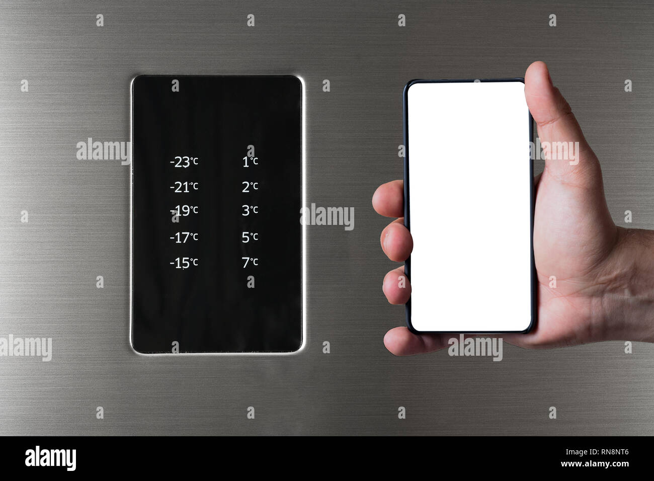 Freezer control panel hi-res stock photography and images - Alamy
