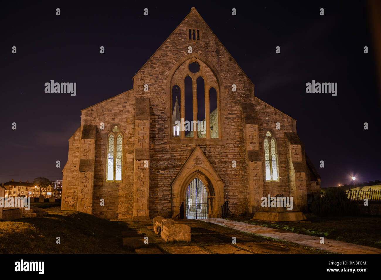 Old english churches hi-res stock photography and images - Alamy