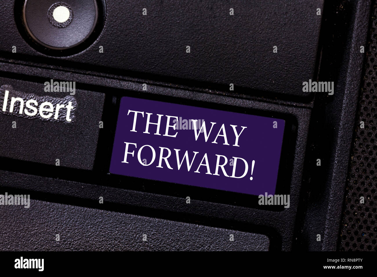 Word writing text The Way Forward. Business concept for Direction to ...