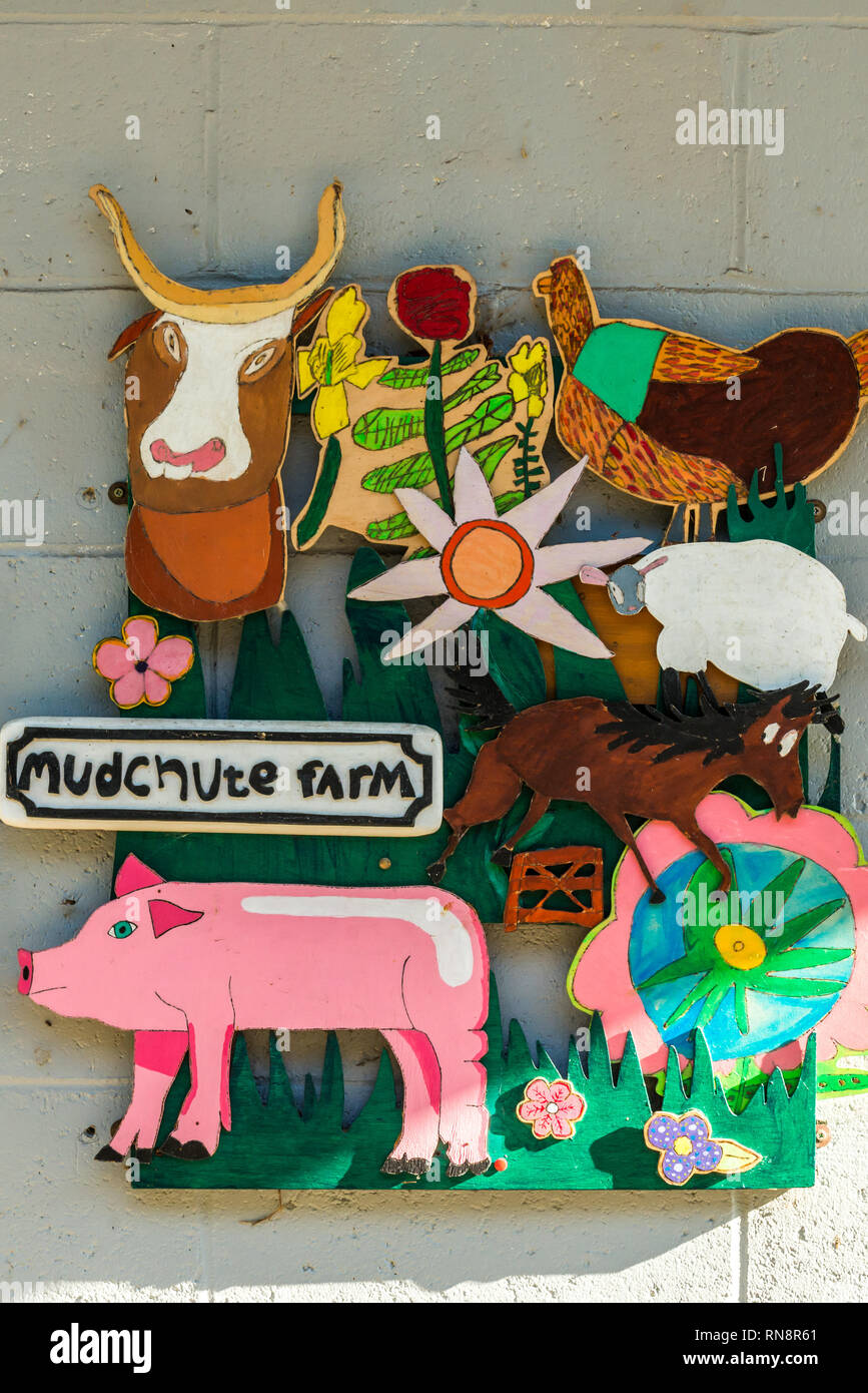 London, United Kingdom - October 21, 2018: Mudchute Farm. Largest city ...