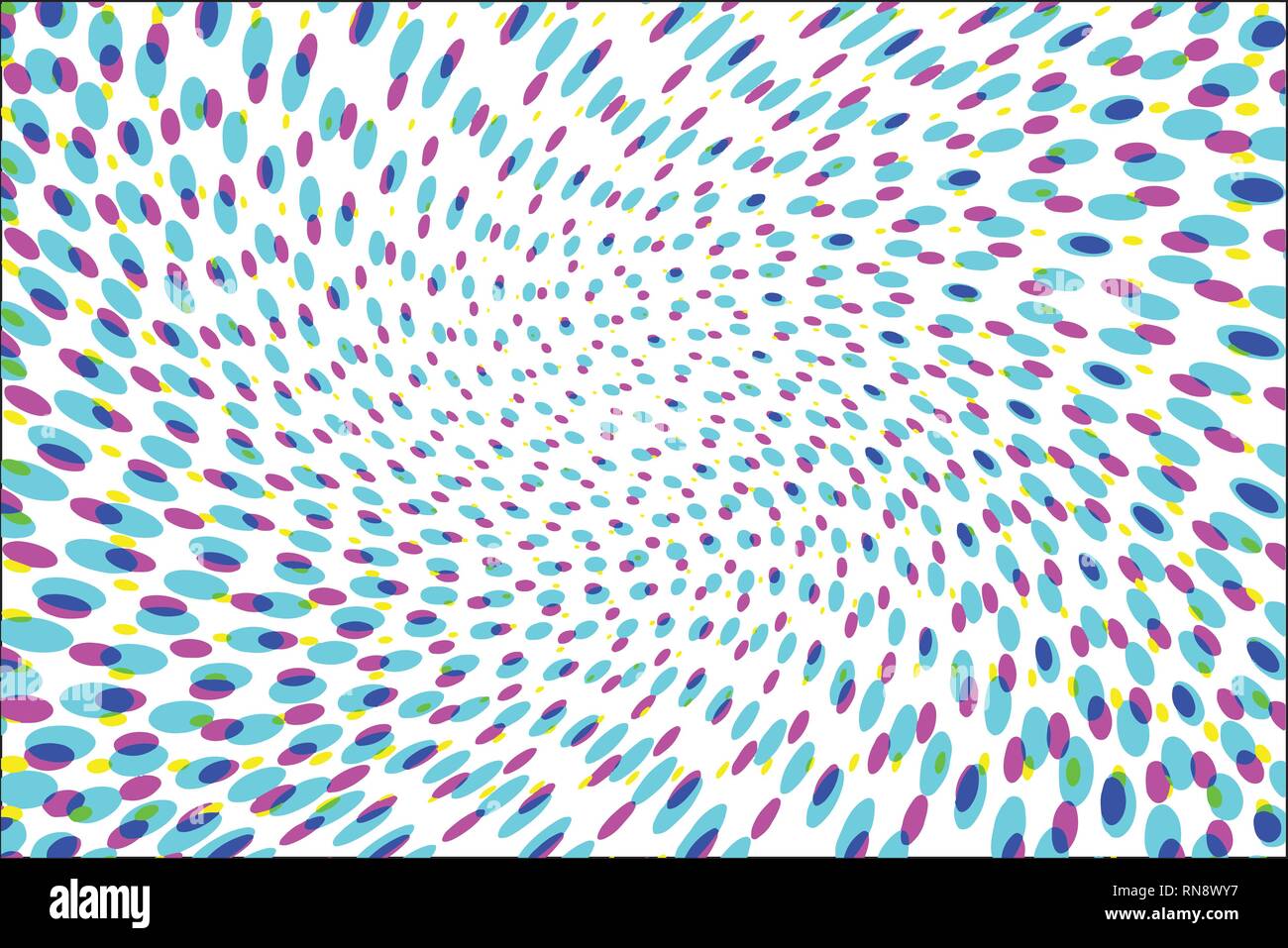 abstract oval and circle colorful graphic background Stock Vector Image ...