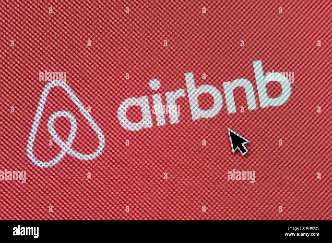 Airbnb logo hi-res stock photography and images - Alamy