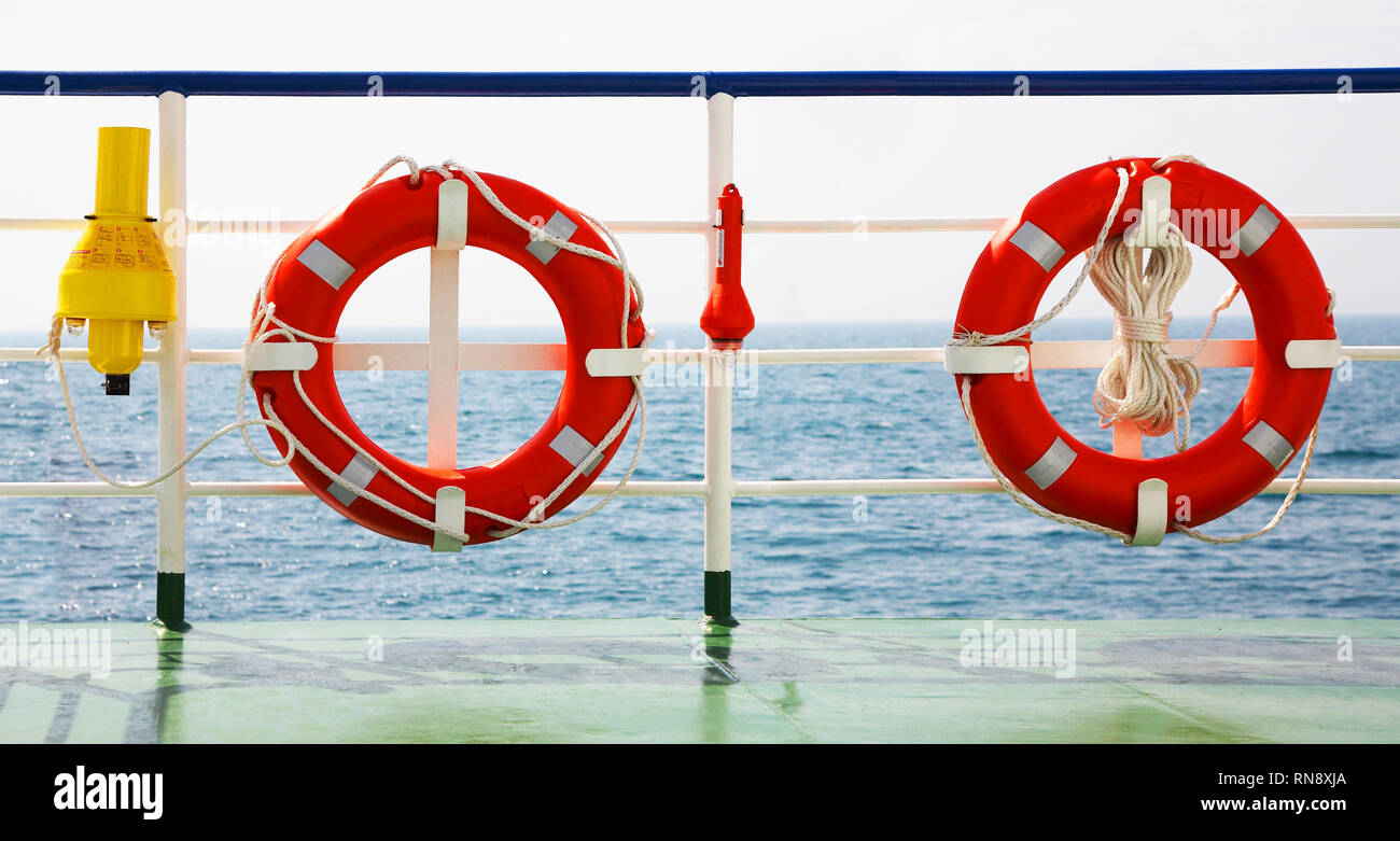 Two round buoys hi-res stock photography and images - Alamy