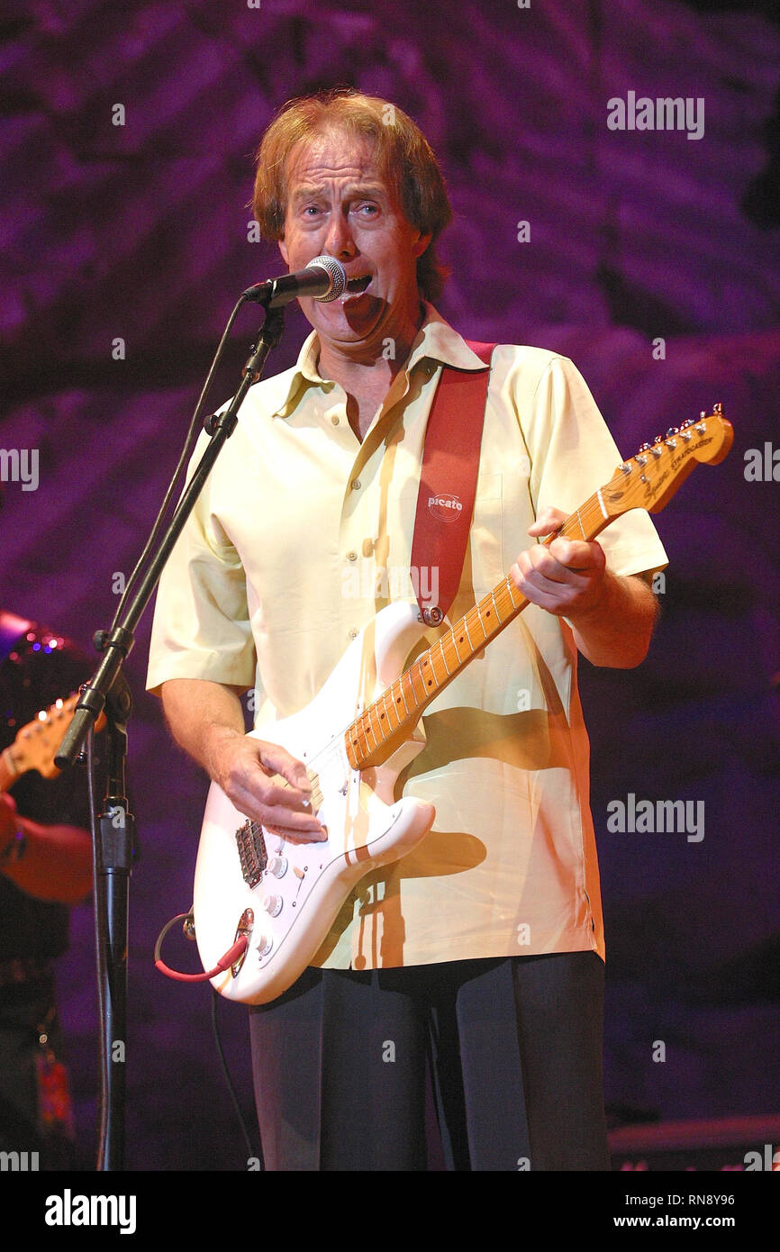 Musician and multi-instrumentalist Spencer Davis is shown playing his ...