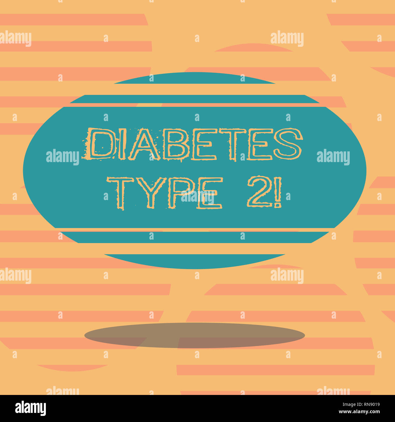 Word writing text Diabetes Type 2. Business concept for condition which ...