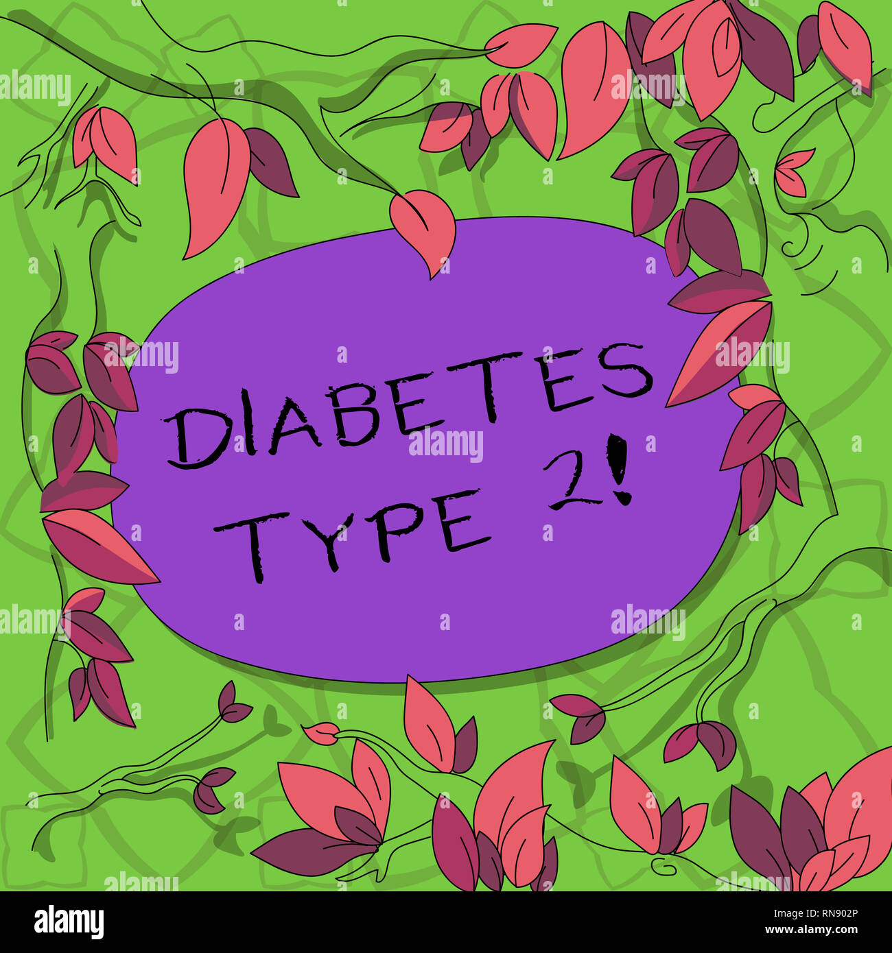 Text sign showing Diabetes Type 2. Conceptual photo condition which ...