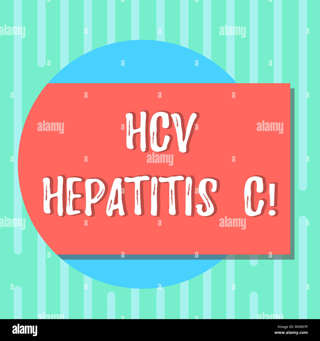 Word writing text Hcv Hepatitis C. Business concept for Liver disease ...