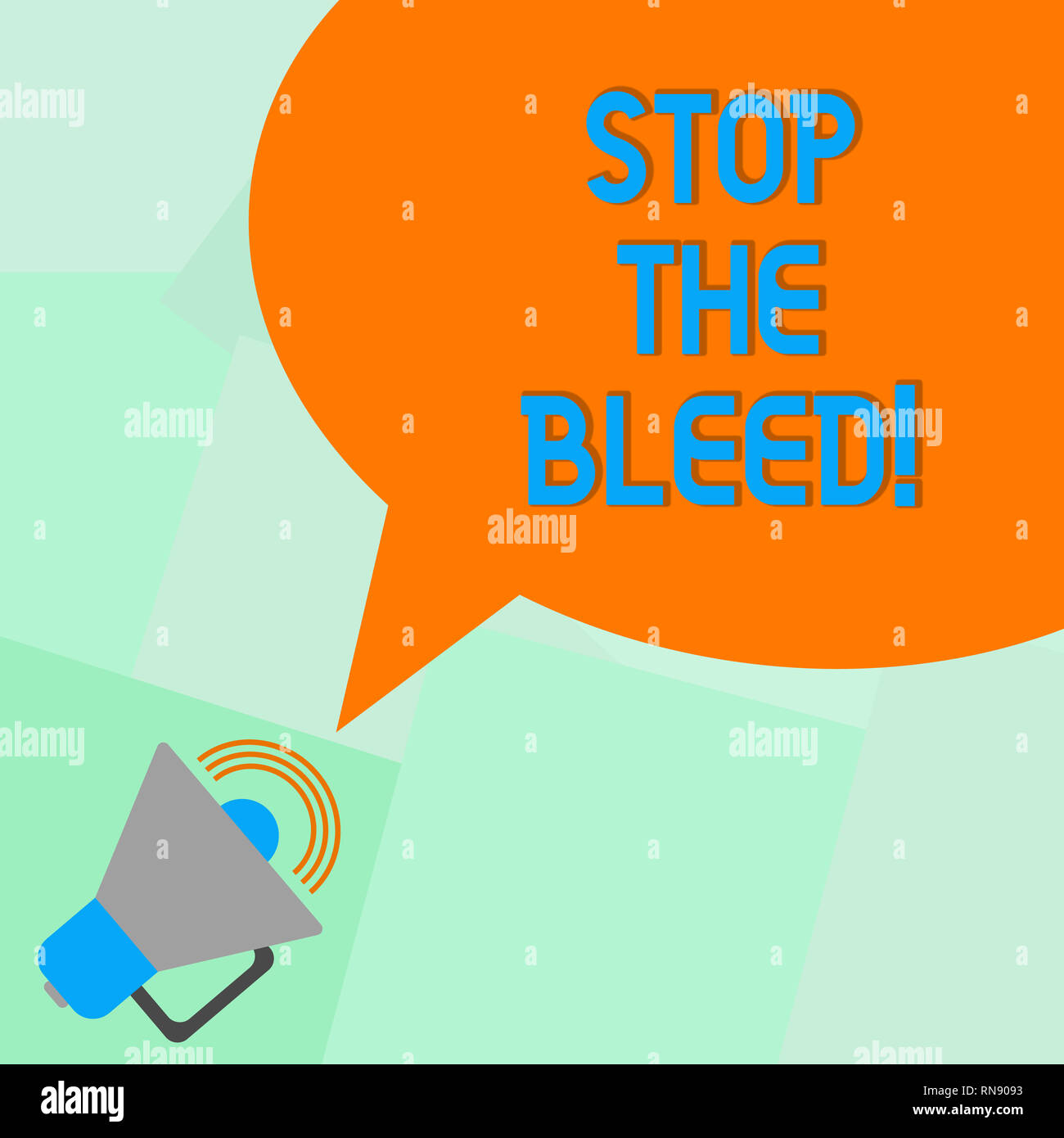 Conceptual hand writing showing Stop The Bleed. Business photo ...