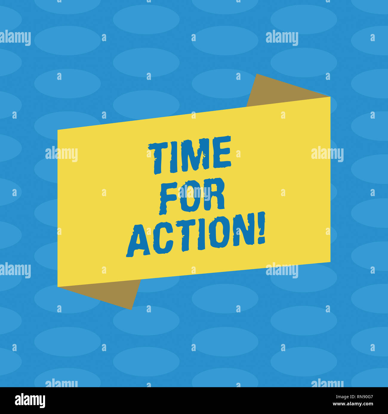 Word writing text Time For Action. Business concept for Getting ready ...