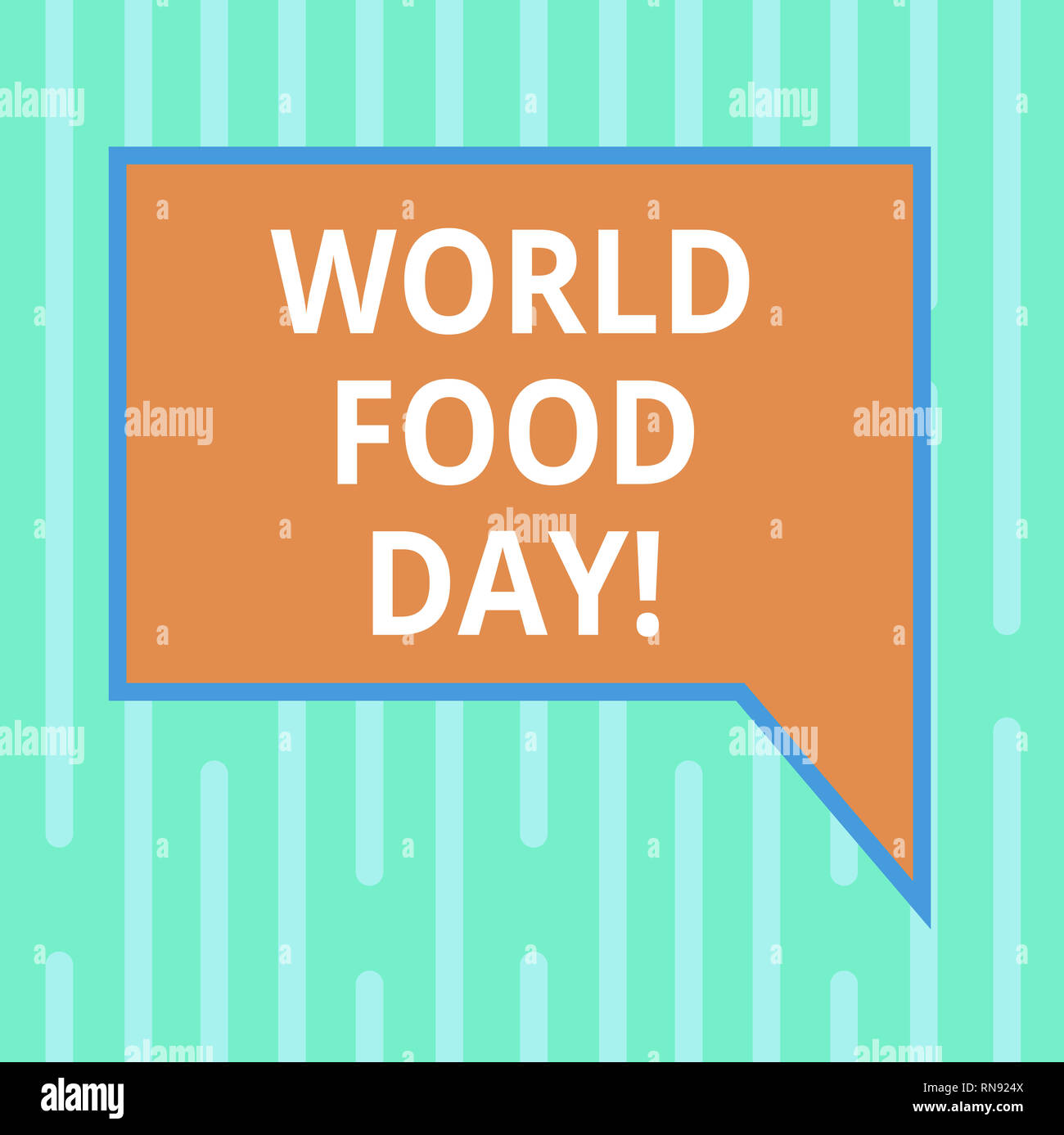 Word writing text World Food Day. Business concept for World day of ...