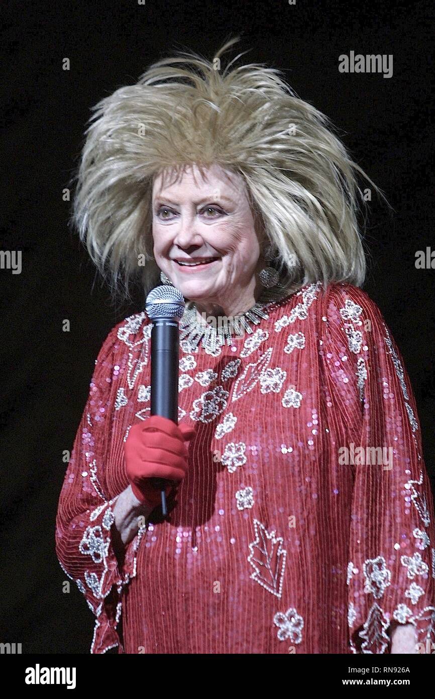 Golden Globe nominated comedienne Phyllis Diller, considered to be one ...