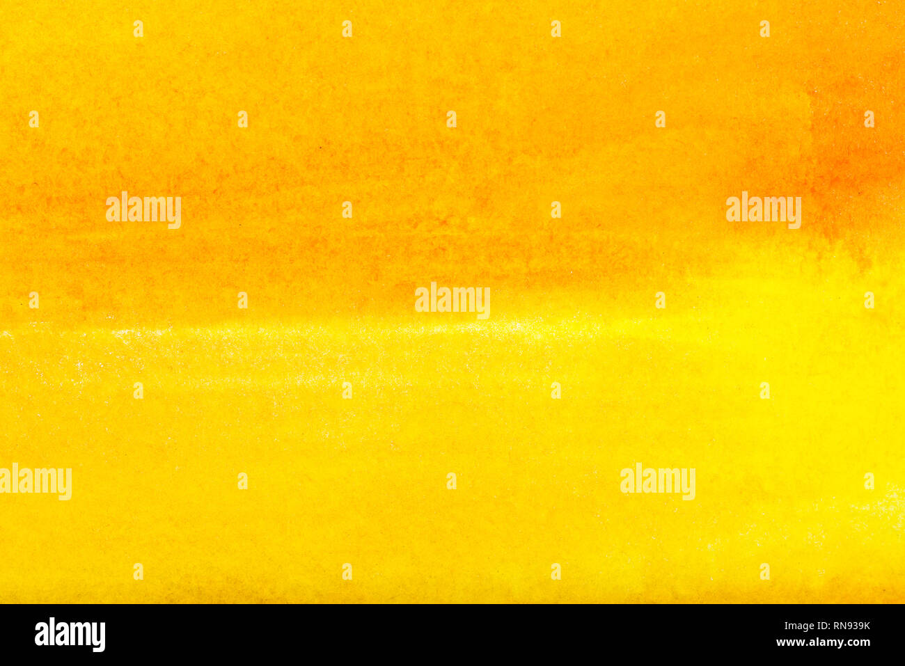 top view of yellow watercolor spill with copy space Stock Photo - Alamy