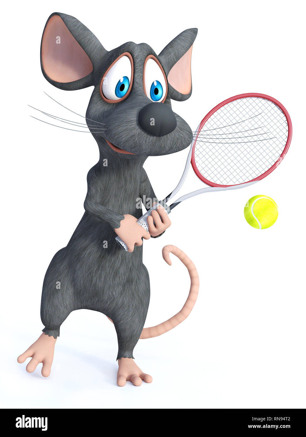 Racket cartoon Cut Out Stock Images & Pictures - Alamy