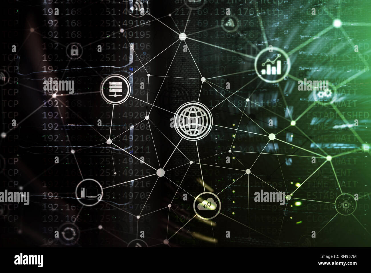 ICT - information and telecommunication technology and IOT - internet ...