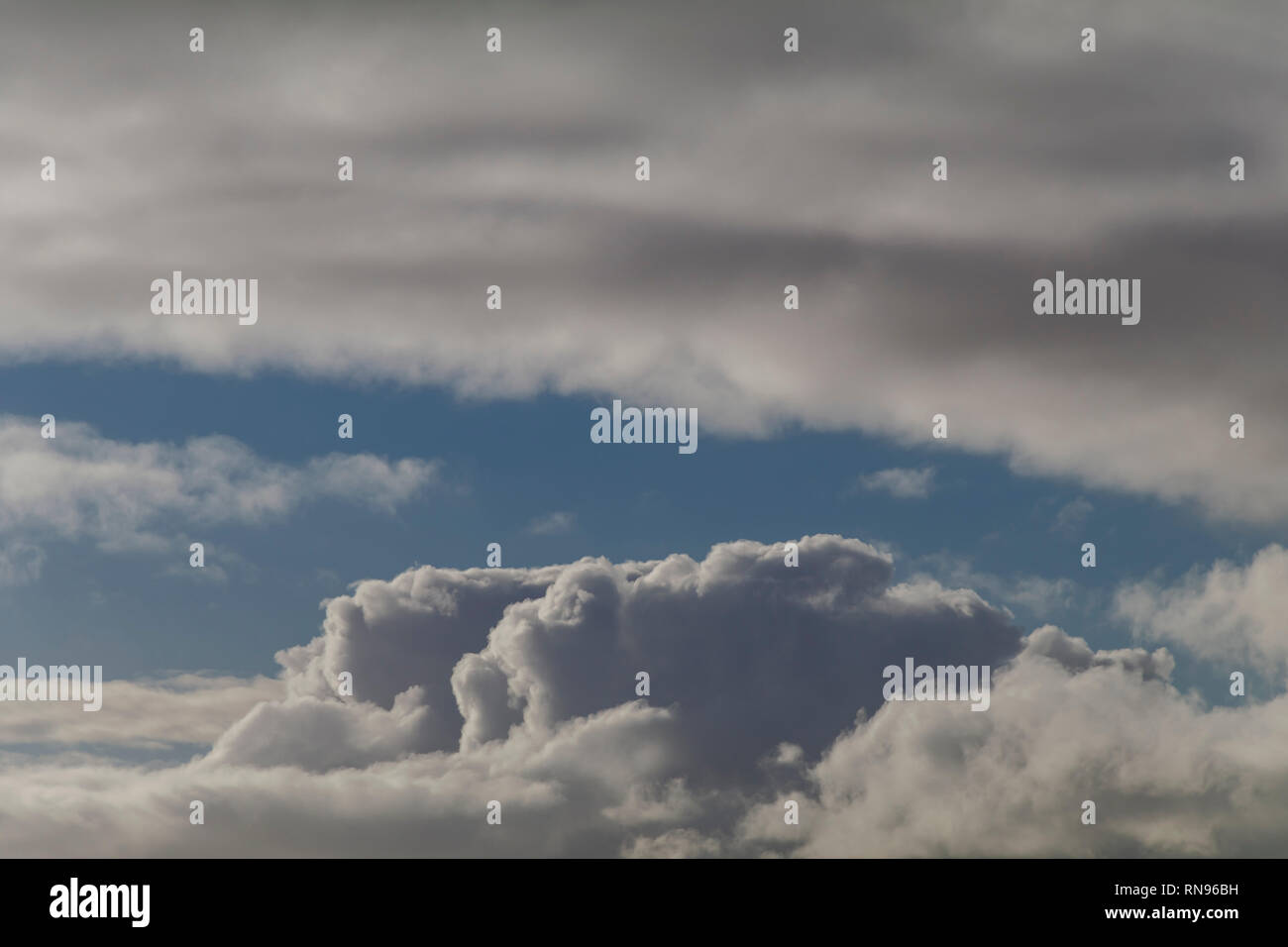 Cumulus cloud formations Stock Photo - Alamy