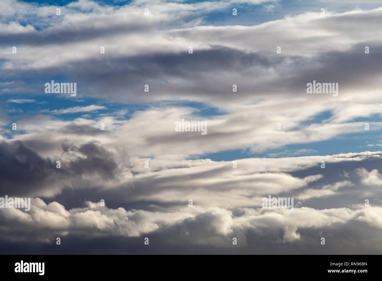 Cumulus cloud formations Stock Photo - Alamy