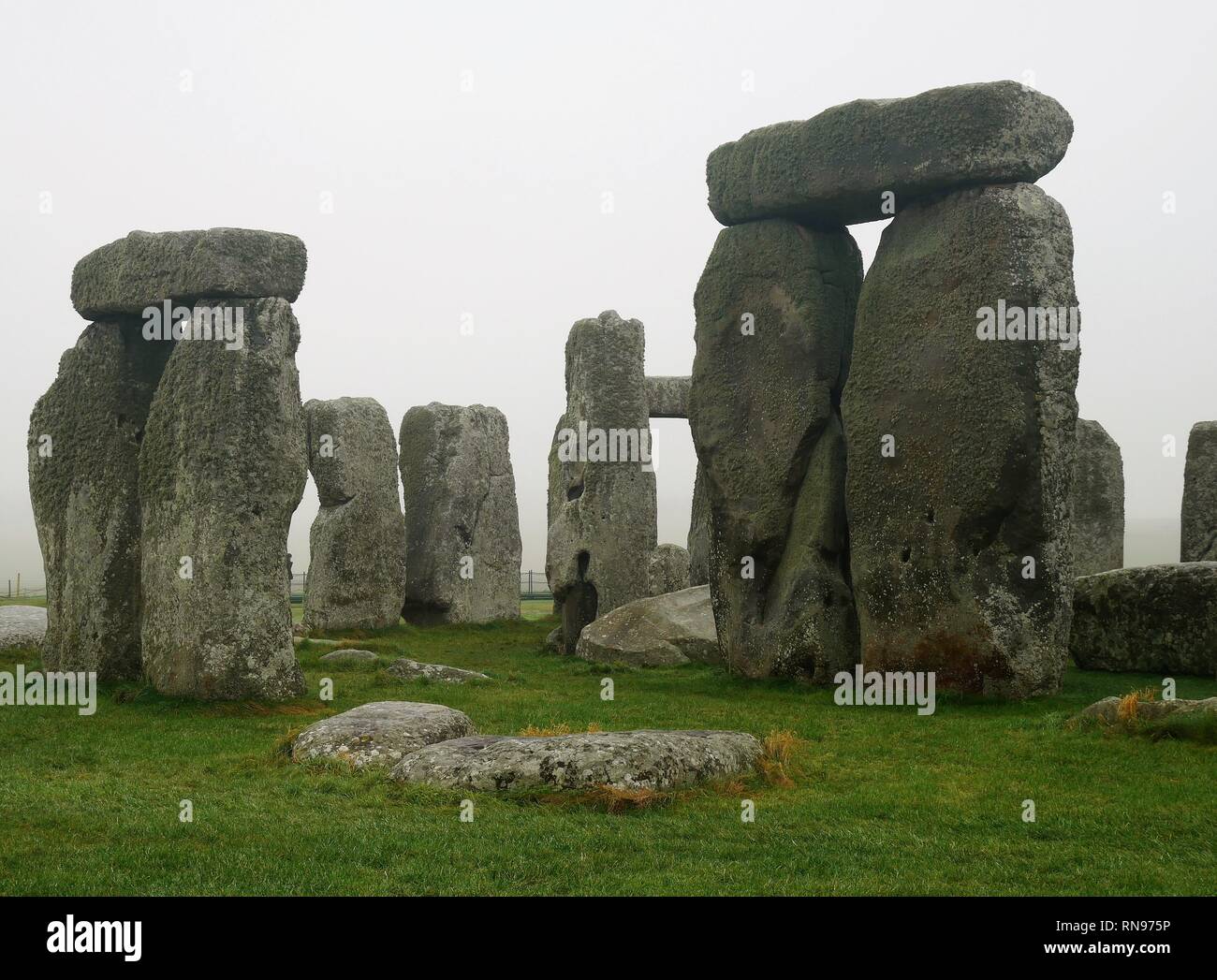 Stonehenge, Historic Neolithic Stones, Wiltshire, England Stock Photo ...