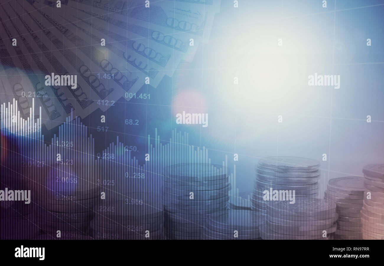 Charts abstract stock market hi-res stock photography and images - Alamy