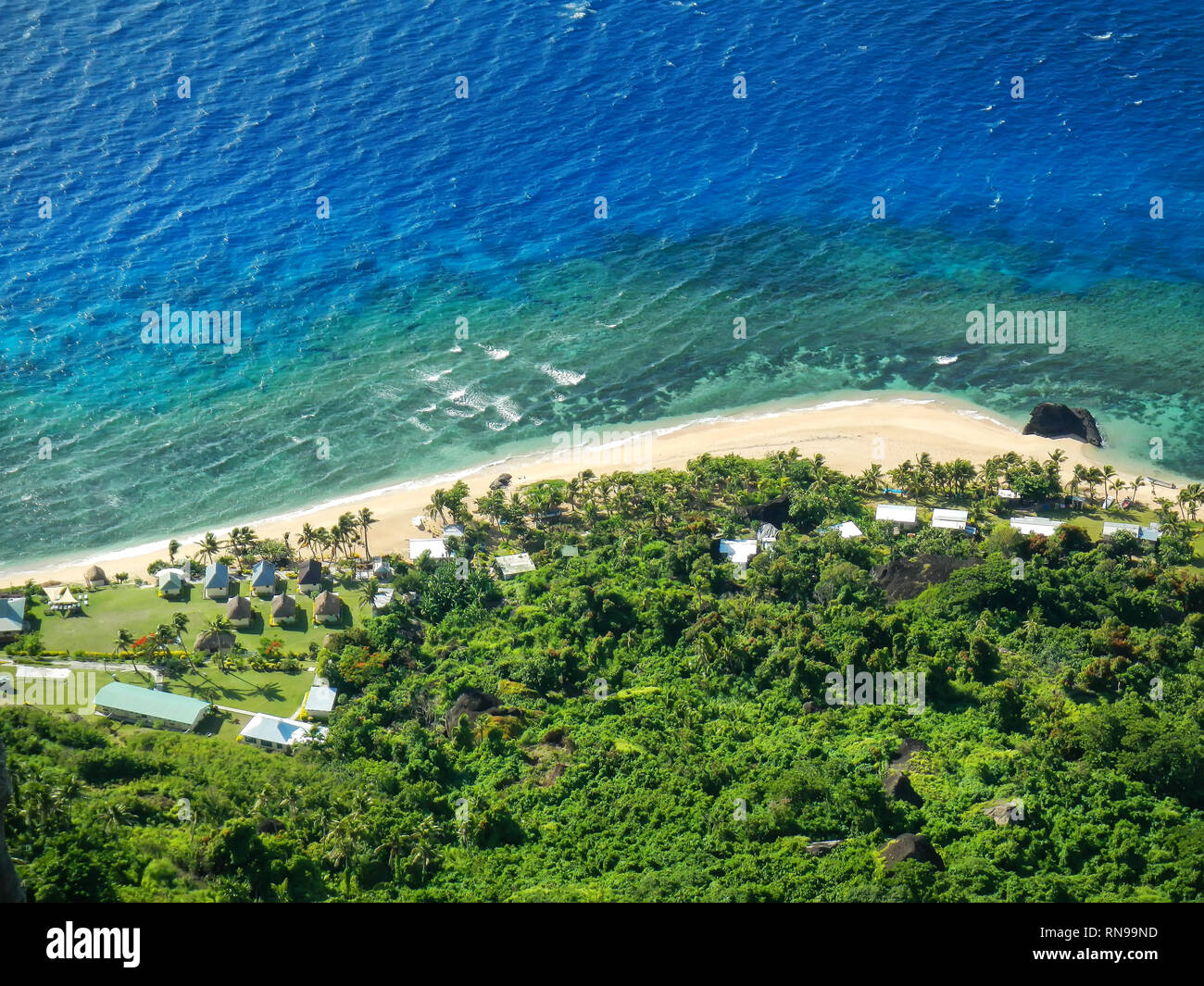 Fiji islands aerial hi-res stock photography and images - Alamy
