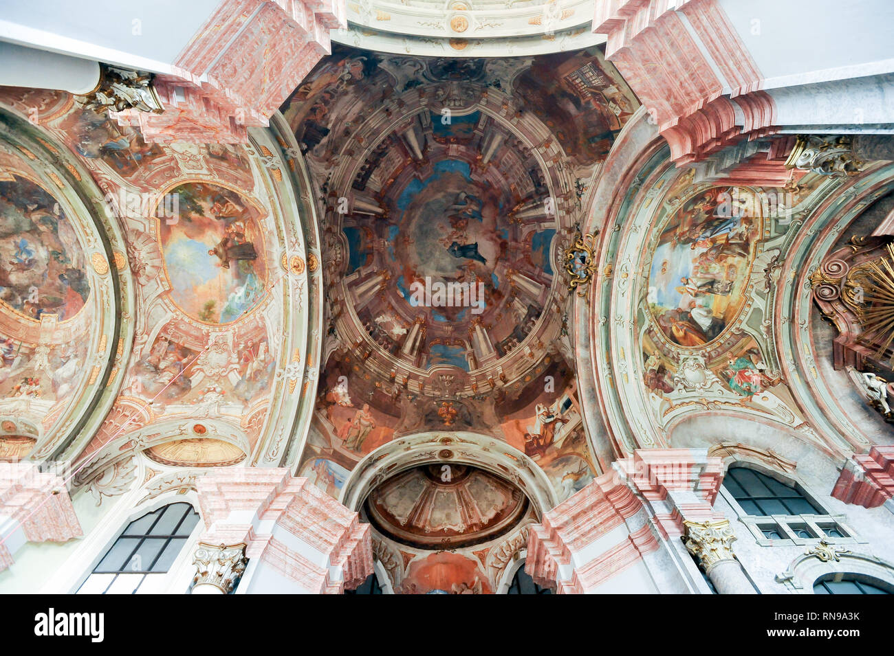 Baroque Minorita templom (Minorite Church) built 1758 to 1773 designed ...