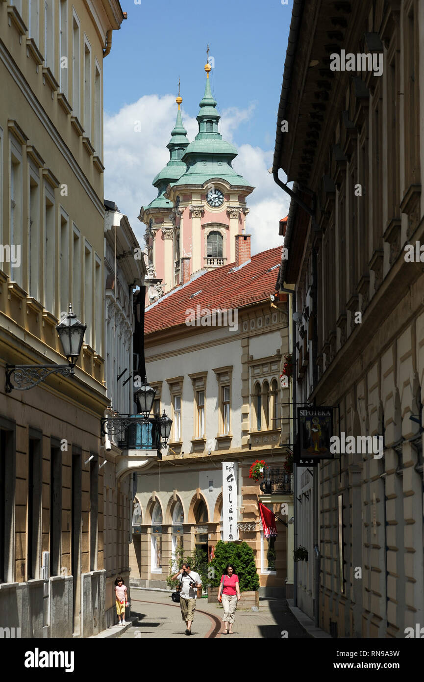 Baroque Minorita templom (Minorite Church) built 1758 to 1773 designed ...