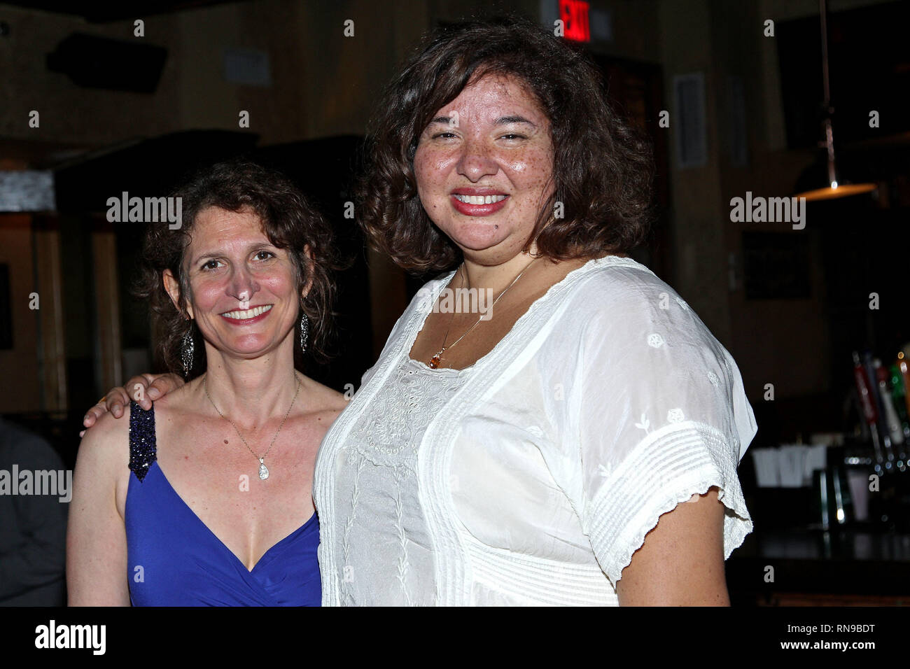 New York, USA. 18 Aug, 2015. Deborah Zoe Laufer, Liesl Tommy at The ...