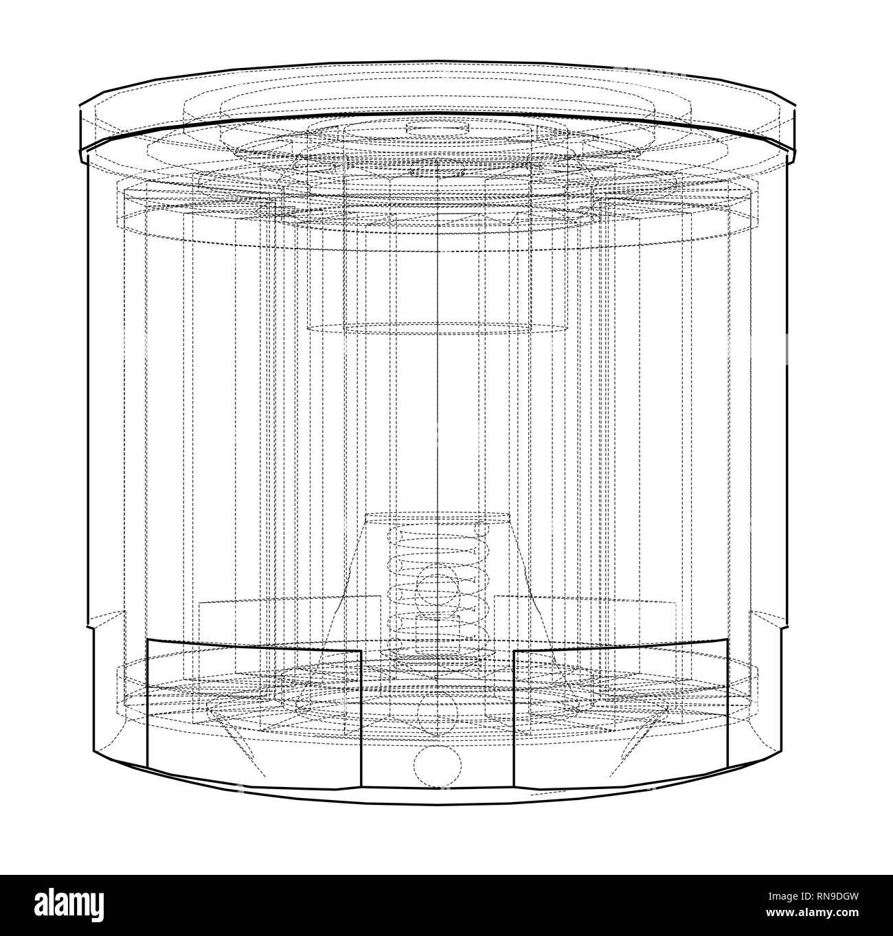 Vector oil filter concept Stock Vector Image & Art - Alamy