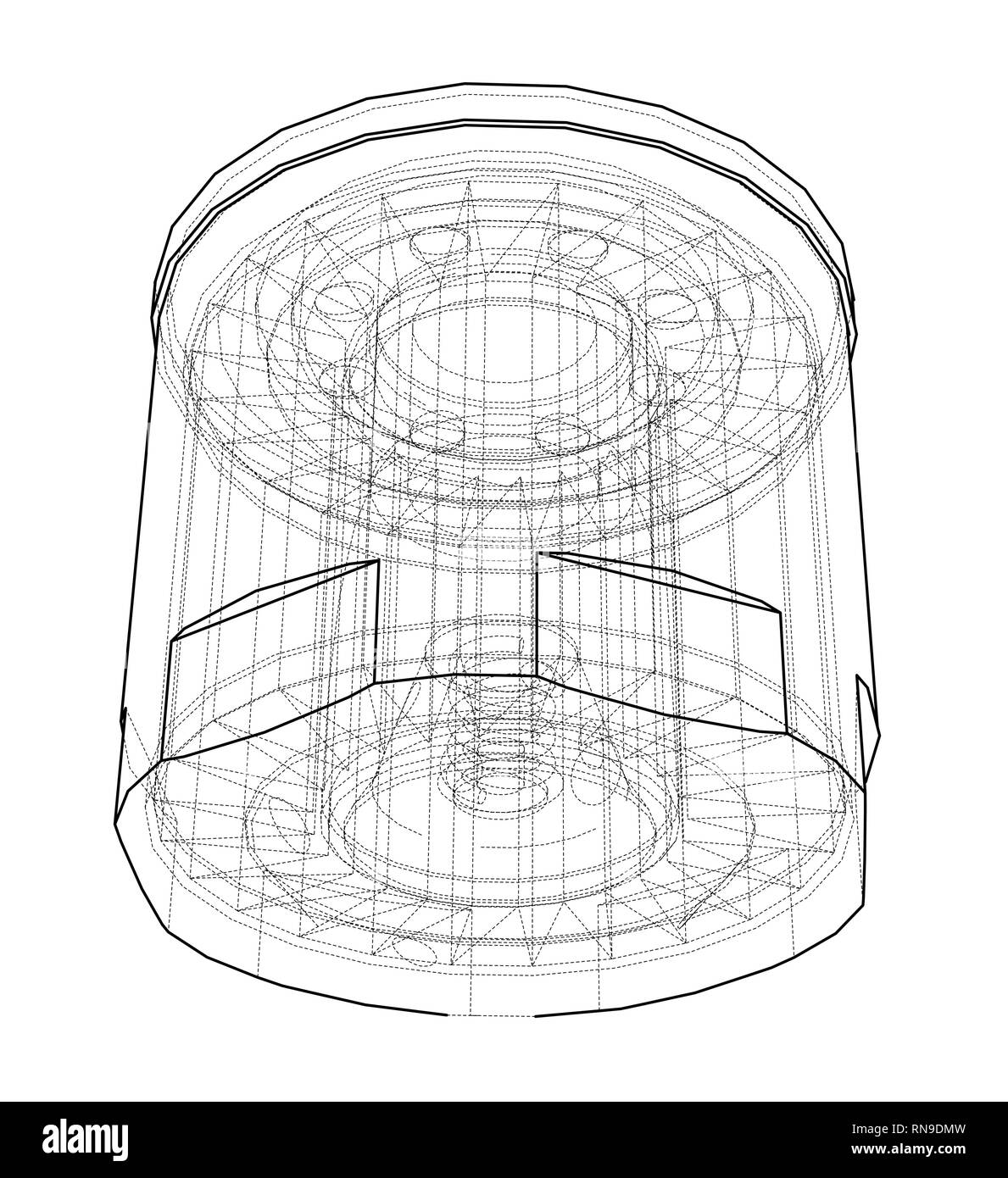 Vector oil filter concept Stock Vector Image & Art - Alamy