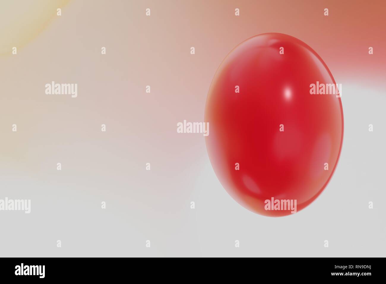 One red egg, on a colored background Stock Photo - Alamy