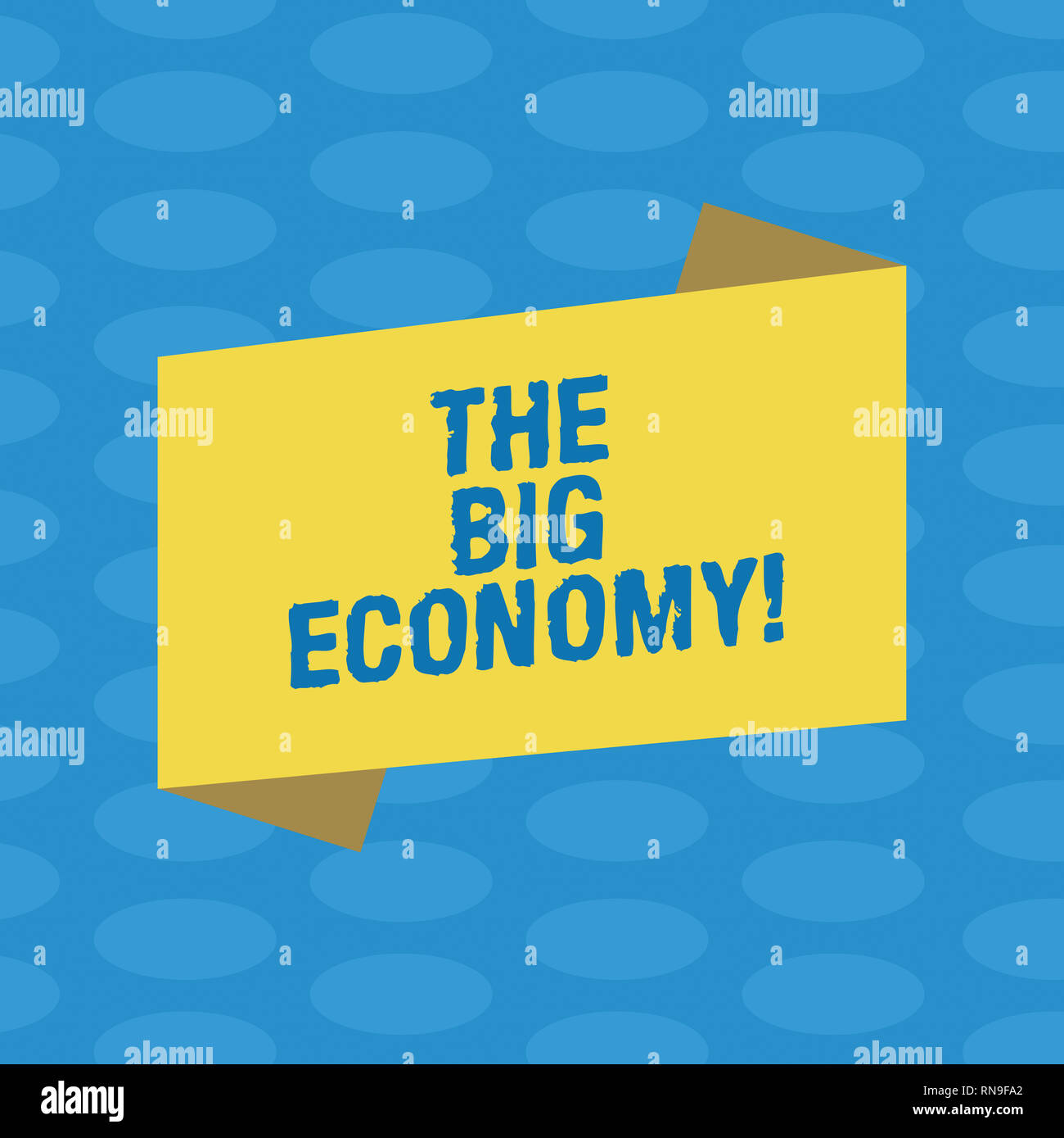 Word writing text The Big Economy. Business concept for Global finances ...