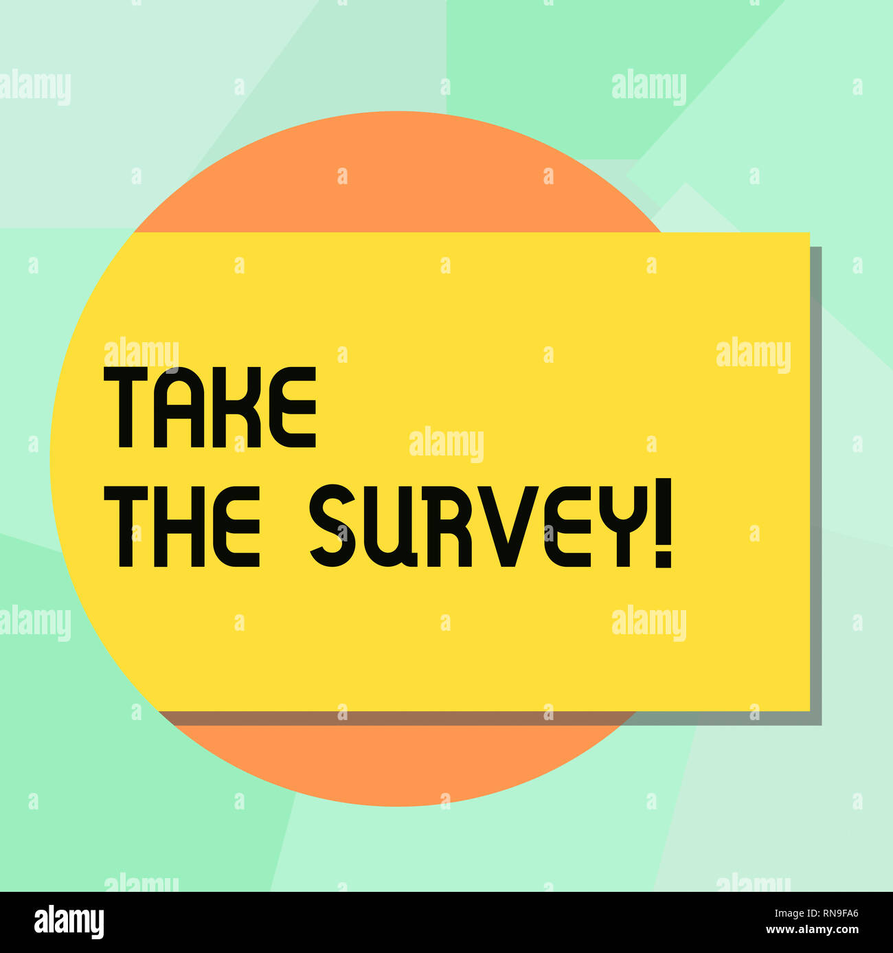 Conceptual hand writing showing Take The Survey. Business photo ...