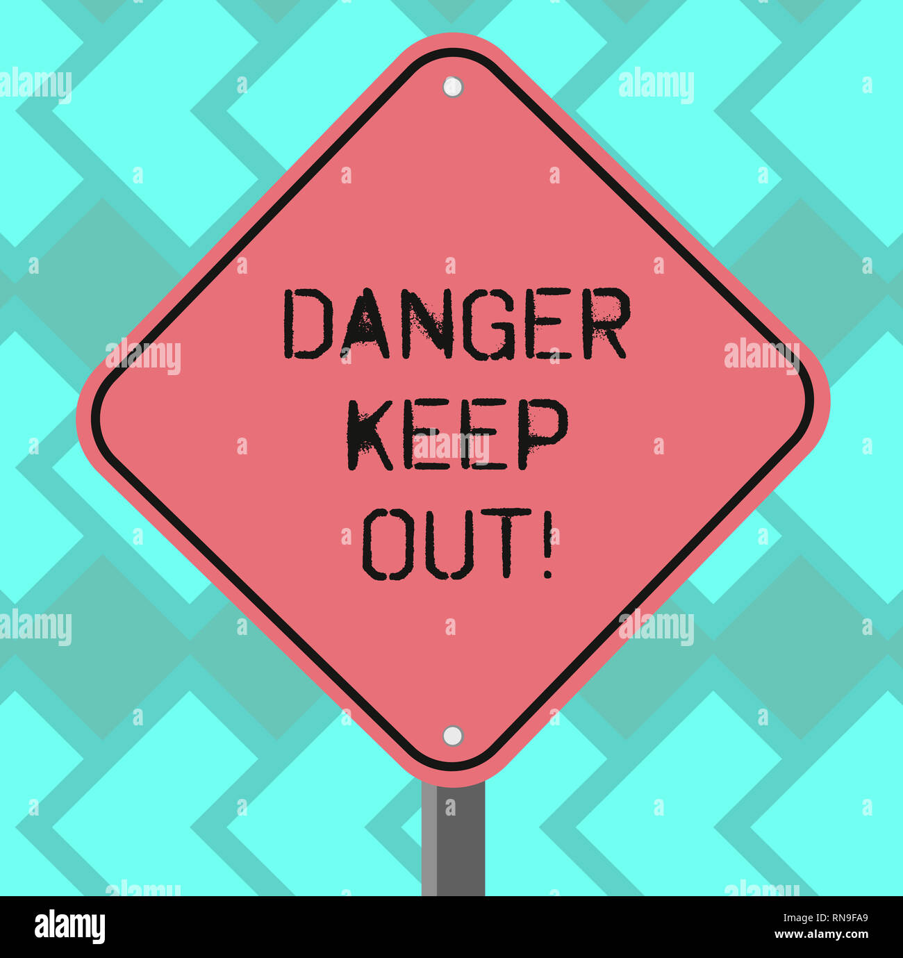 Road Hazard Sign Diamond