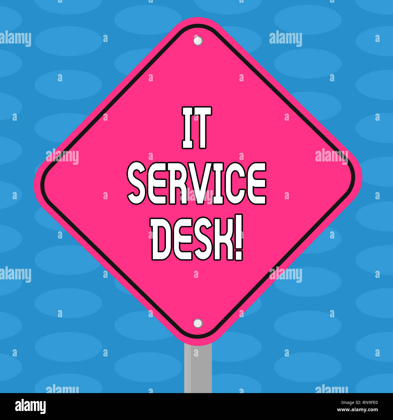 Word writing text It Service Desk. Business concept for Technological ...
