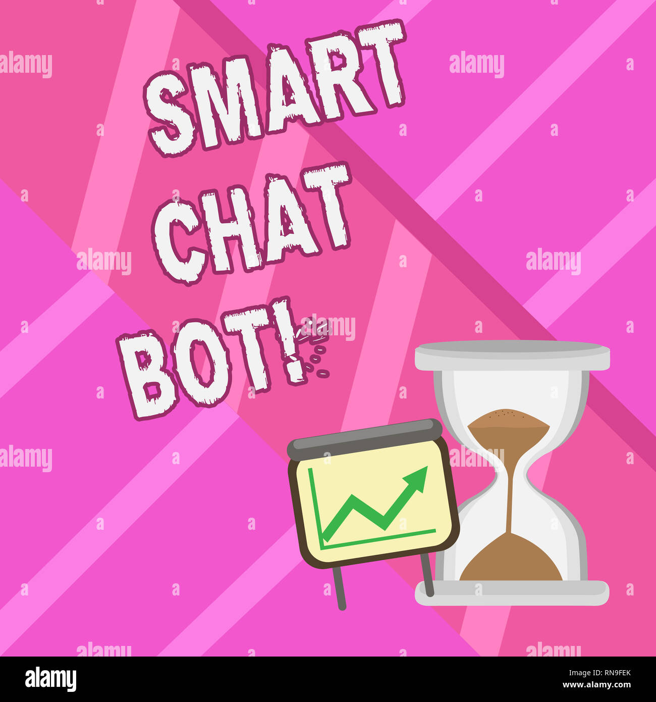 Word writing text Smart Chat Bot. Business concept for Artificial ...