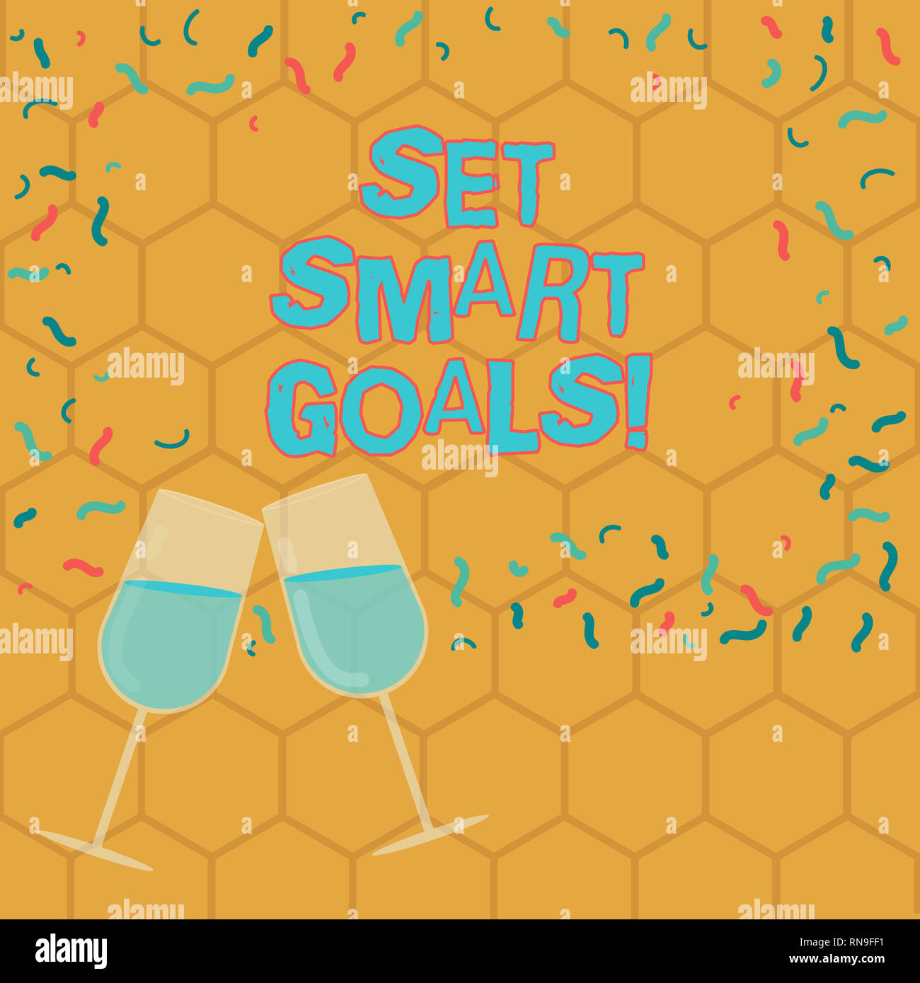 Text sign showing Set Smart Goals. Conceptual photo Establish ... Text sign showing Set Smart Goals. Conceptual photo Establish ...