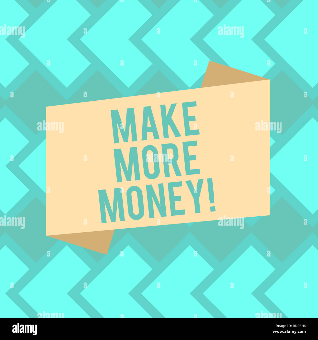 Text sign showing Make More Money. Conceptual photo Increase your ...
