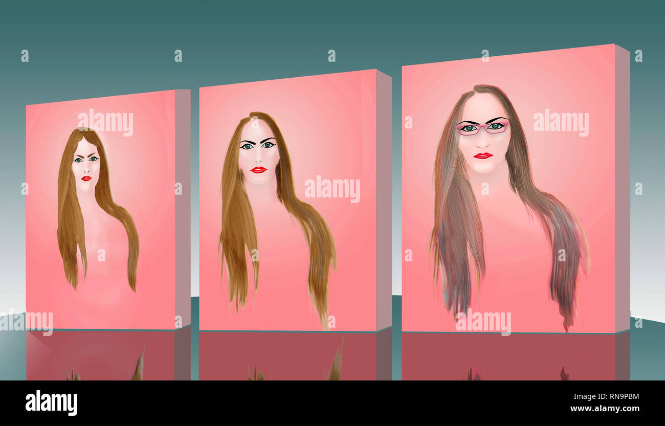 Aging, getting older gracefully is the theme of this sequence of a ...