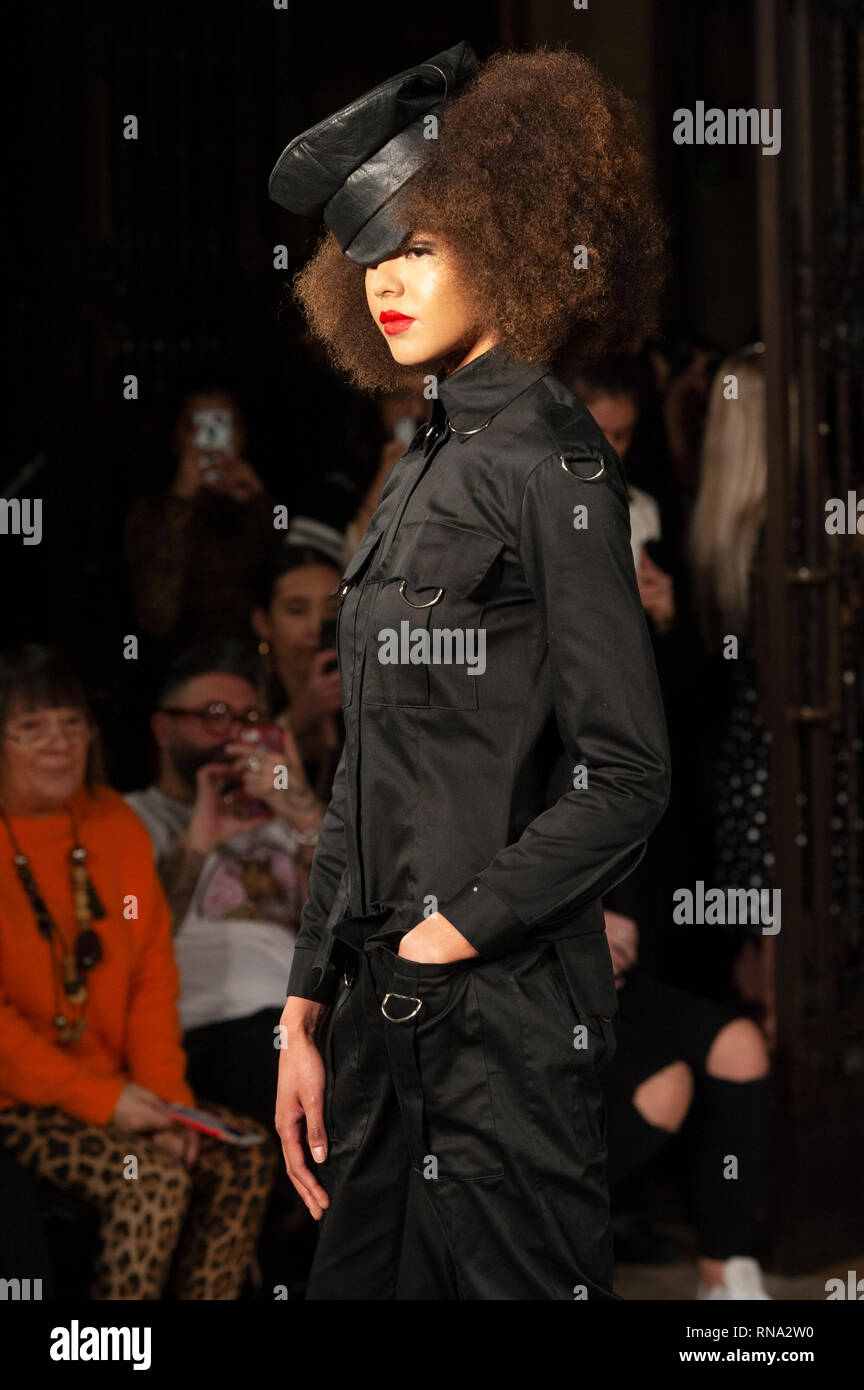 London Fashion Week: Pam Hogg's AW19 show took place today at Fashion ...