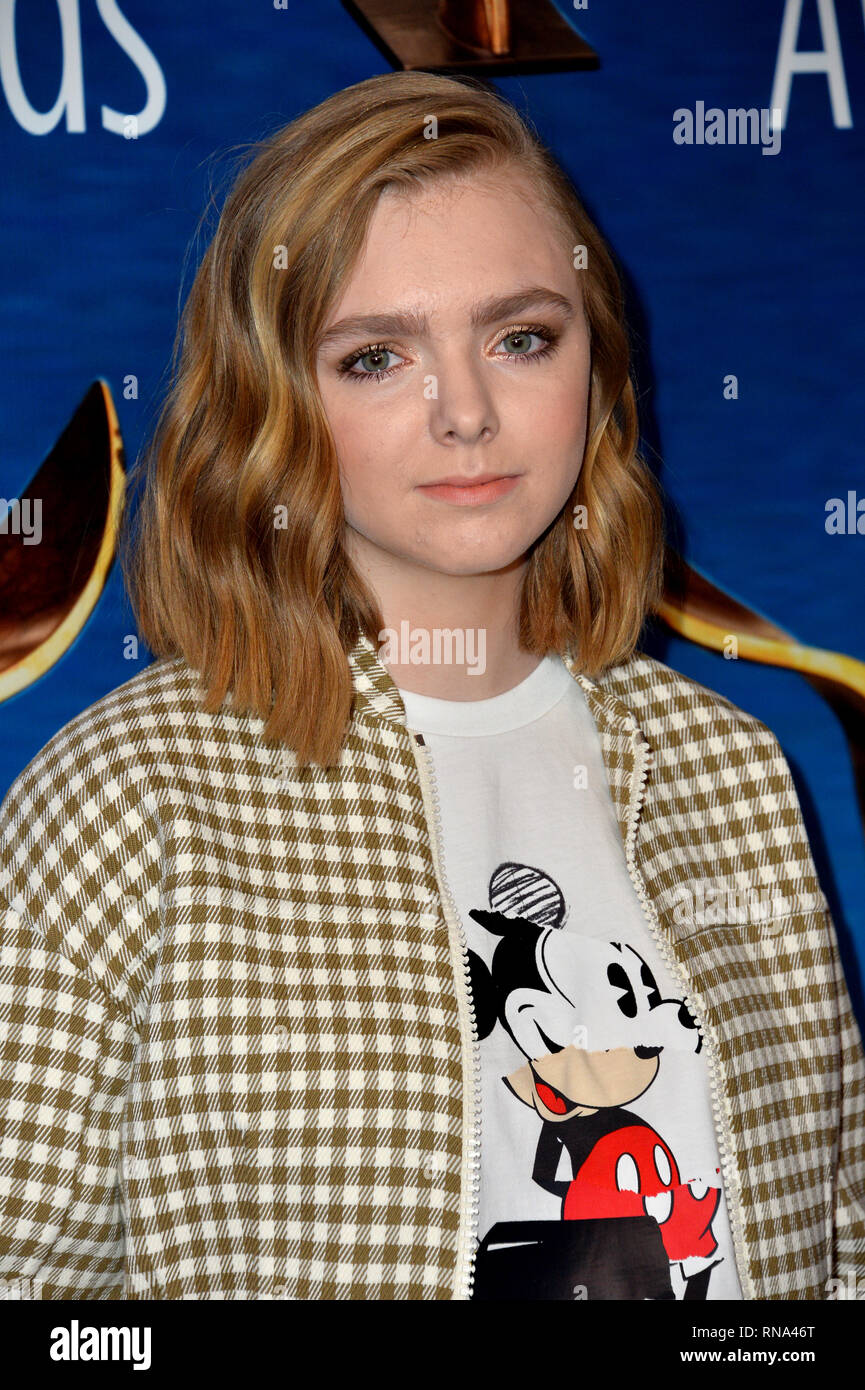 Los Angeles, USA. 17th Feb, 2019. LOS ANGELES, CA. February 17, 2019 ...