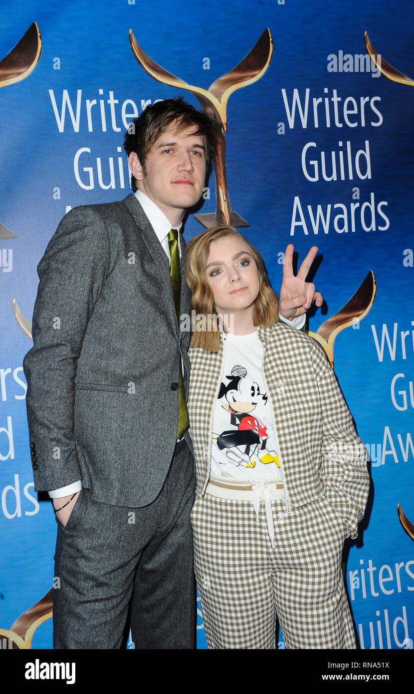 Beverly Hills, CA. 17th Feb, 2019. Bo Burnham, Elsie Fisher at arrivals ...