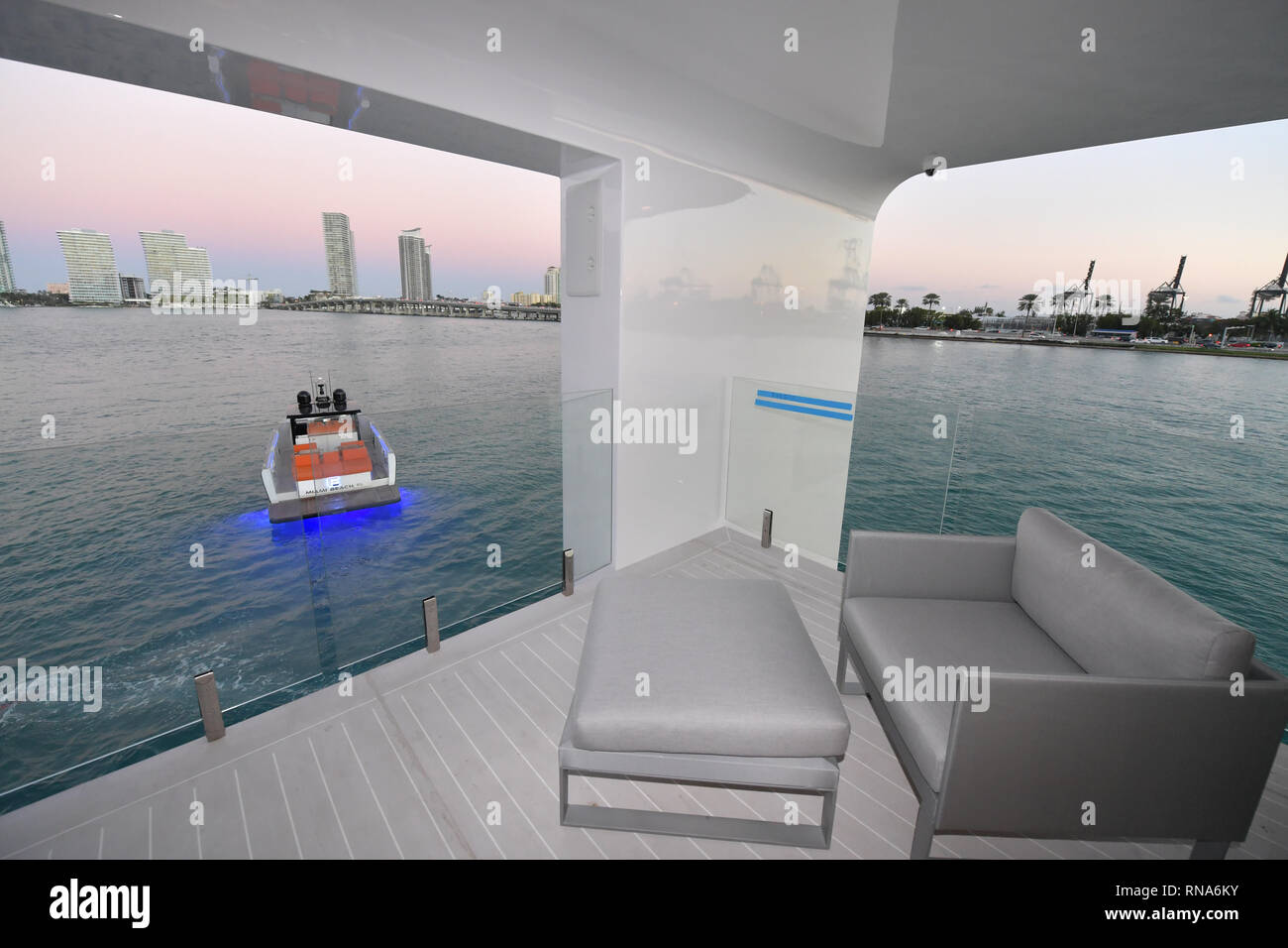 MIAMI BEACH, FL - FEBRUARY 17: Miami-based Arkup LLC is at the Miami ...