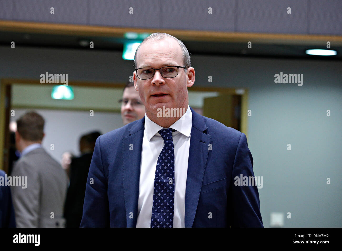 Minister simon coveney hi-res stock photography and images - Alamy