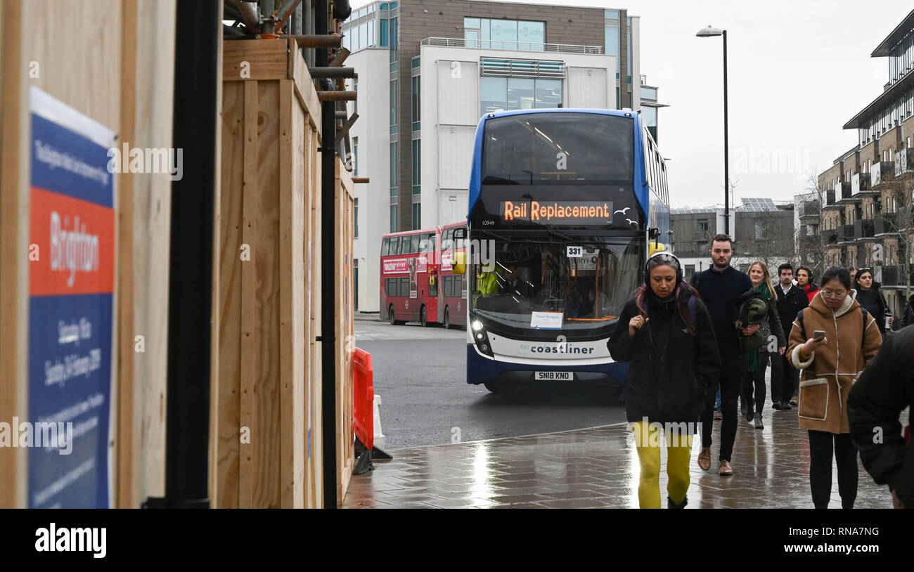 Rail replacement buses hi-res stock photography and images - Alamy